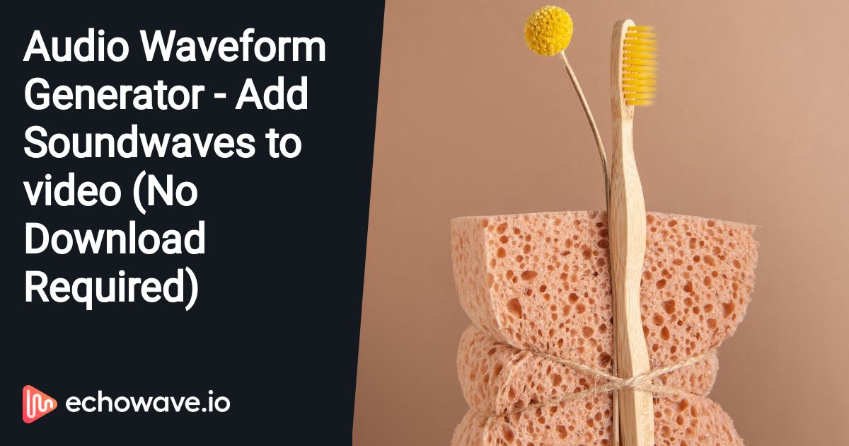 Audio Waveform Generator - Add Soundwaves to video (No Download Required)